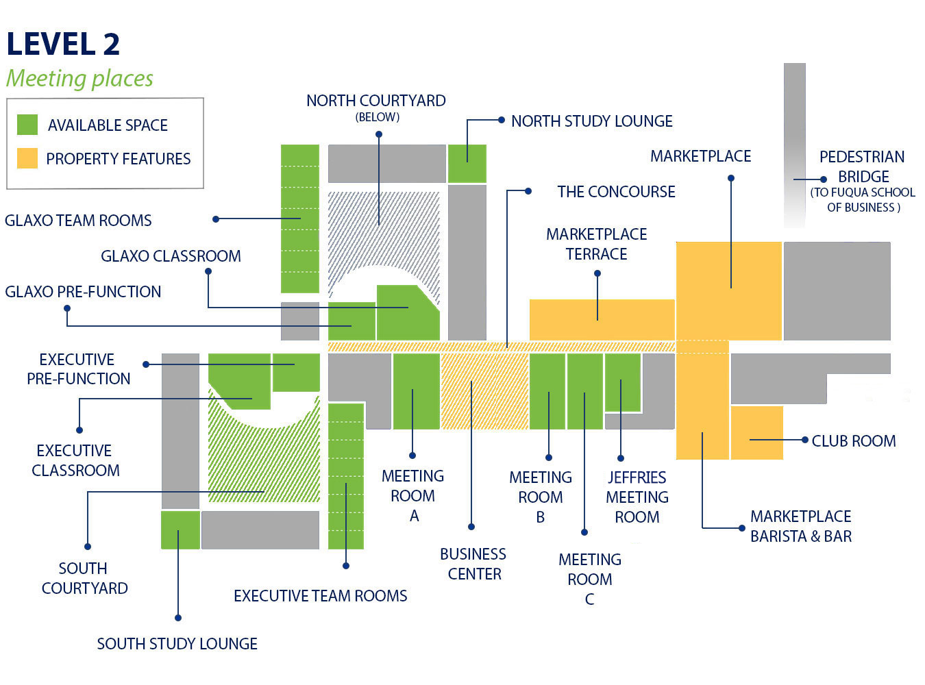 Floor Plan & Interactive Map | JB Duke Hotel